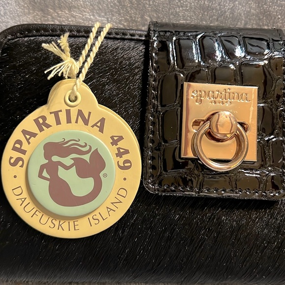 Spartina 449 | Bags | Spartina 449 Daufuskie Island Croc Turnkey Wallet ...